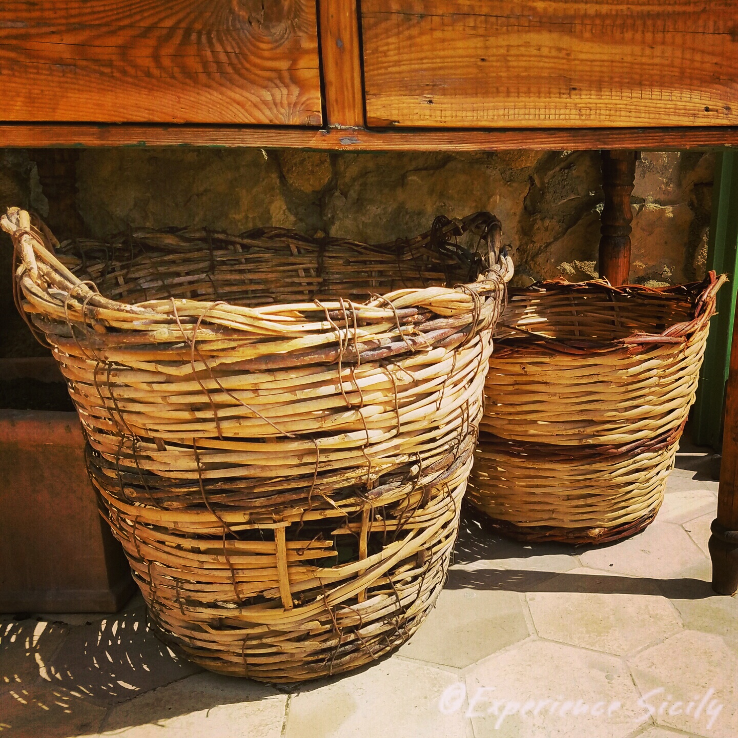 Baskets Made in Sicily - Experience Sicily